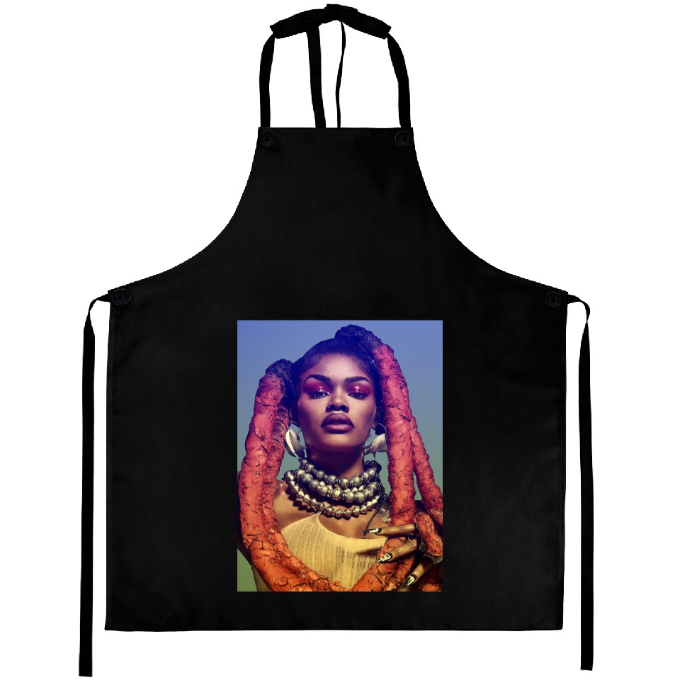 Teyana Taylor, Women's History Month Aprons | ID 23190595 by Gary ...