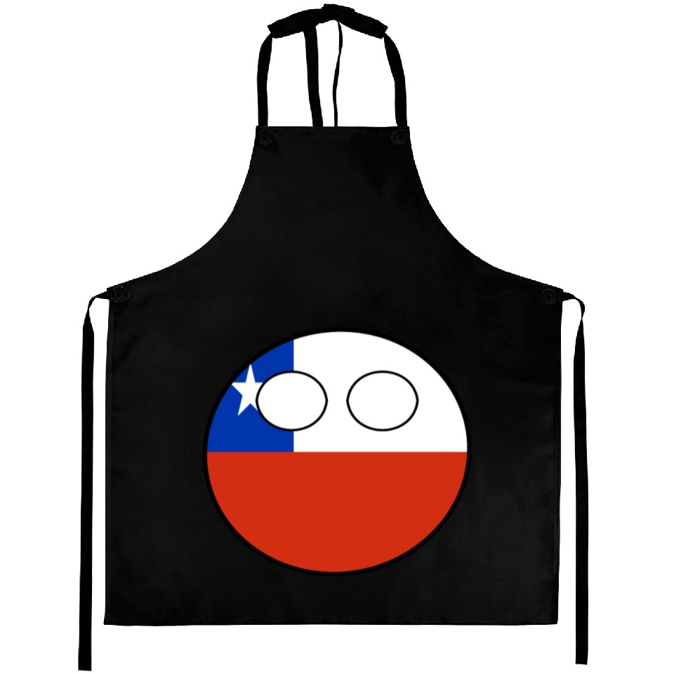 Countryball Laenderball Land Heimat Chile Aprons | ID 82369317 by ...