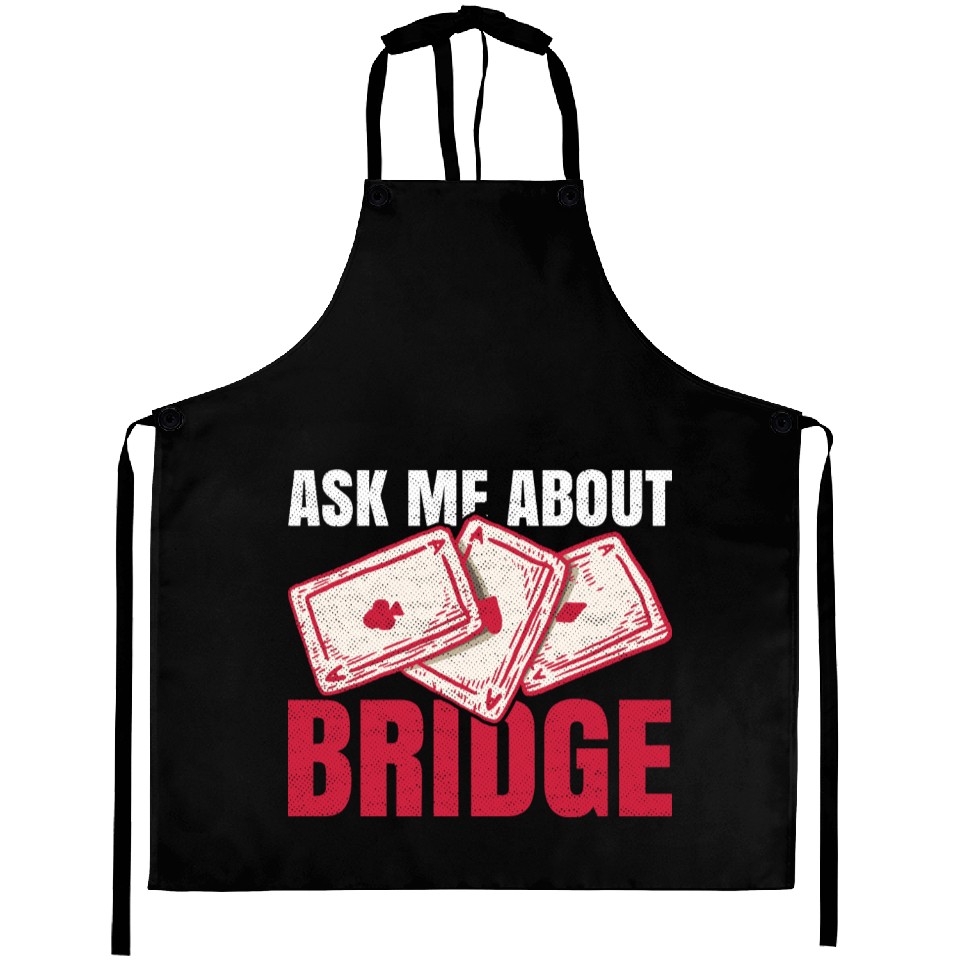 Ask me about bridge Design for a Bridge Nerd Aprons | ID 87267335 by ...