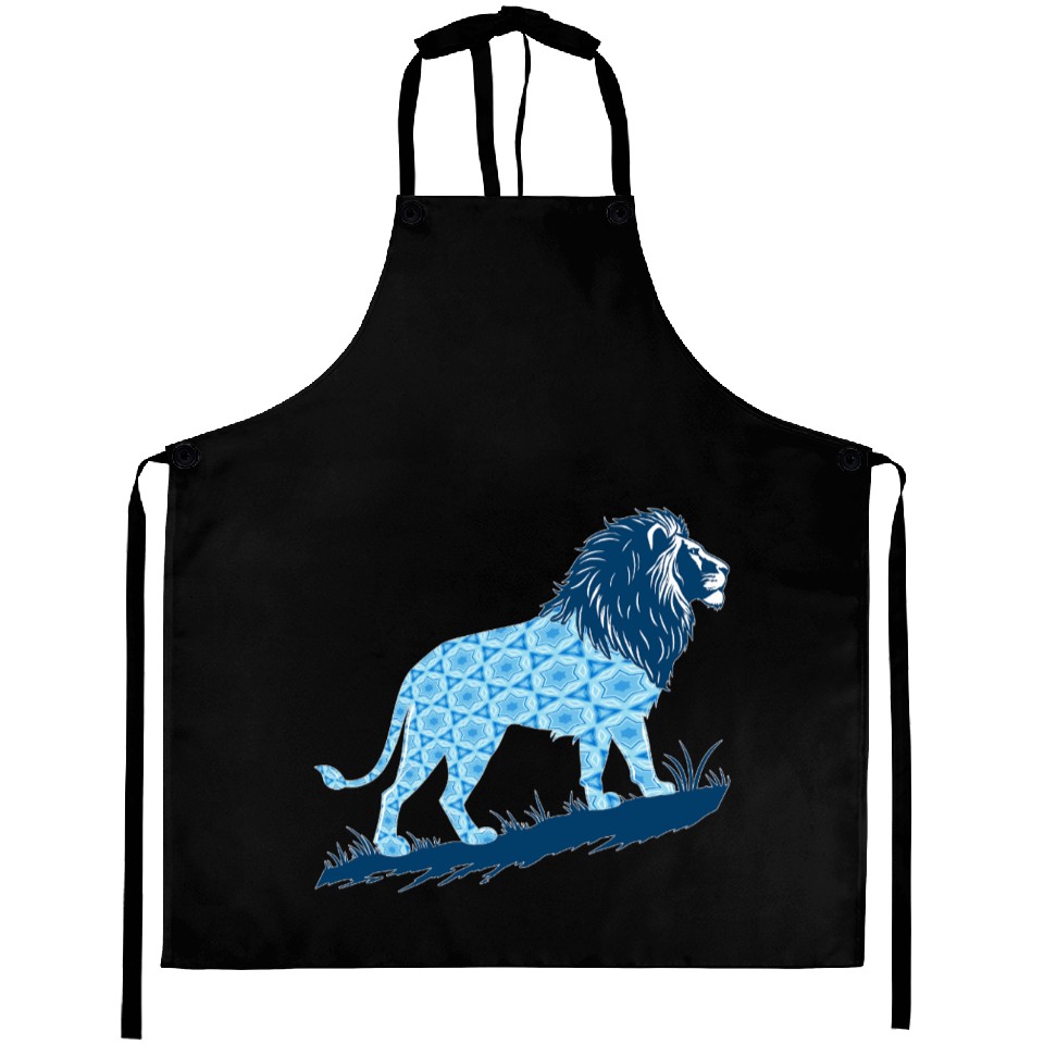 Star of David Pattern 2 Lion of Judah Aprons | ID 74596057 by Camila ...