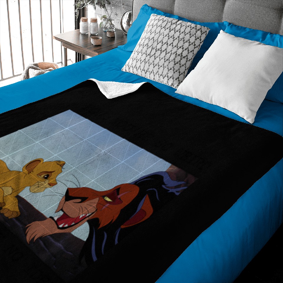Disney The Lion King Simba Scar You'Re So Weird Meme Baby Blankets | ID ...