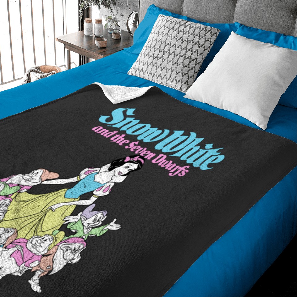 Retro 90s Disney Snow White Group Baby Blankets | ID 20707825 by Eva ...