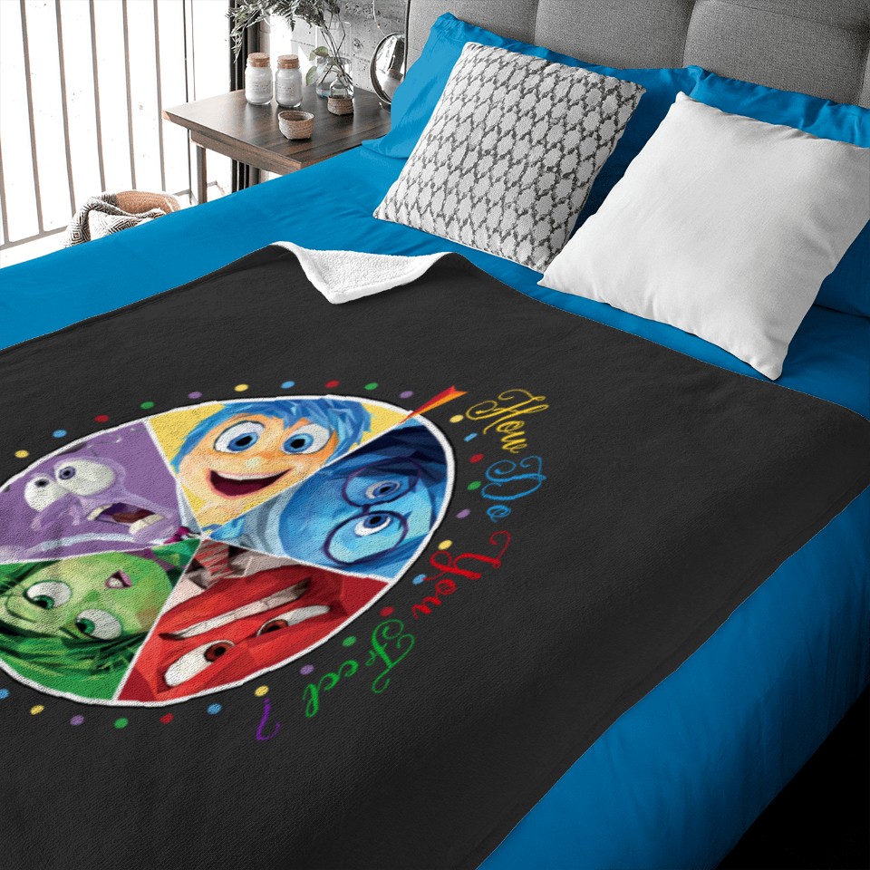 Disney Inside Out Baby Blankets, Inside Out Baby Blankets, Disney Pixar ...