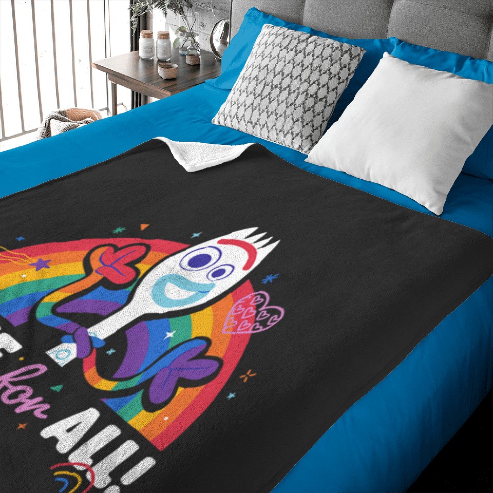 Disney Pixars Toy Story 4 Pride Rainbow Forky Love For All Baby ...