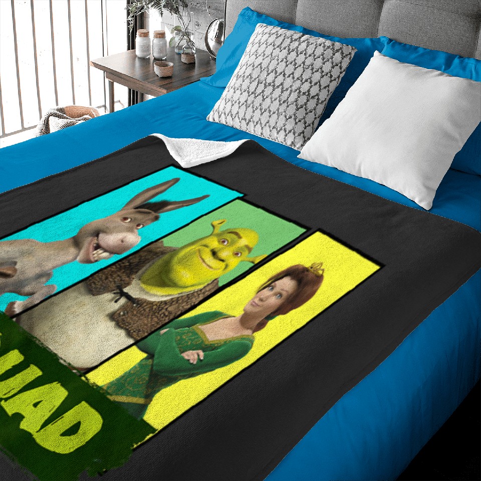 Shrek Squad Group Shot Panel Lineup : Shrek Same Swamp Forever , Shrek ...