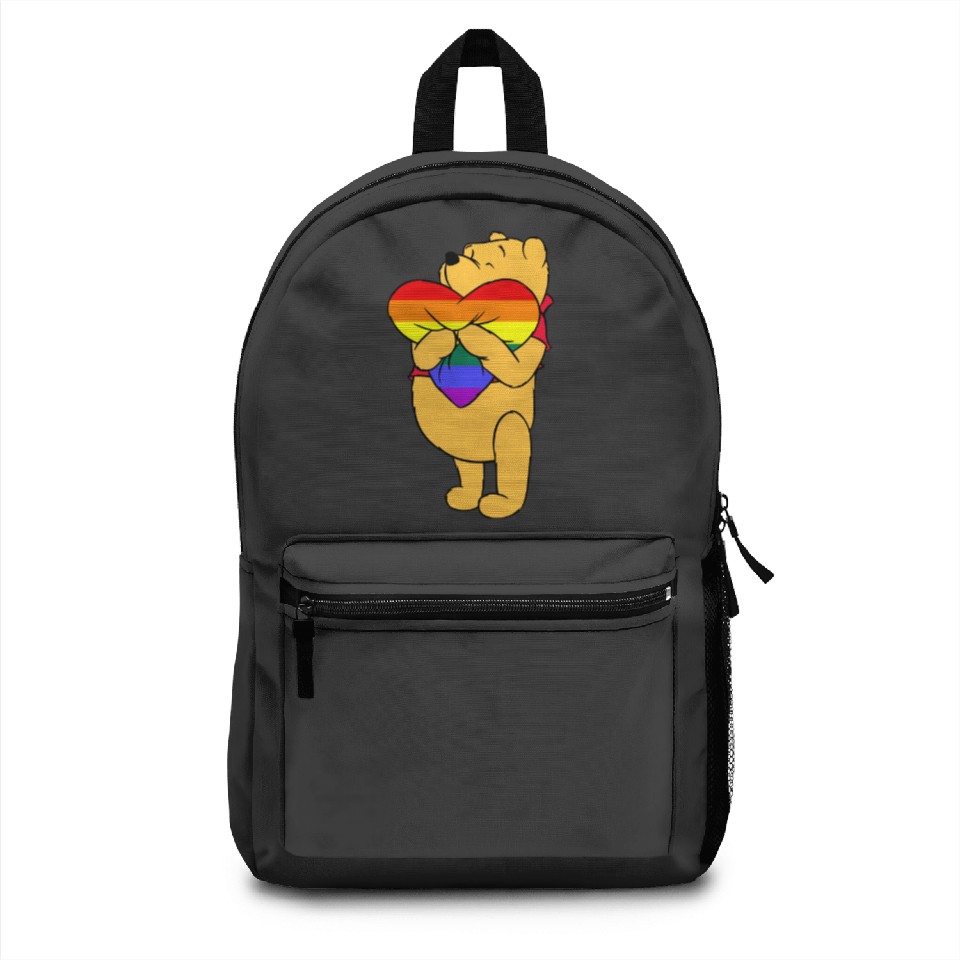 Disney Winnie The Pooh Matching Couples LGBT Pride Backpacks | ID ...