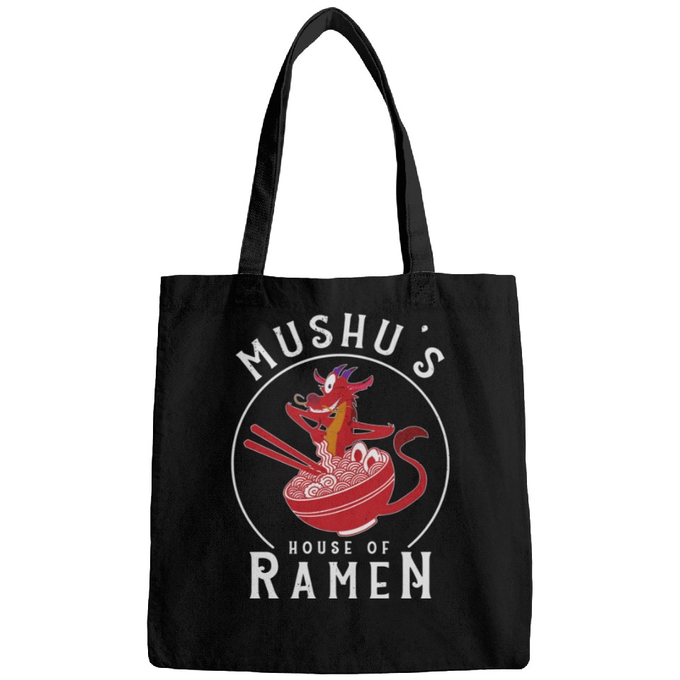 Retro Mushu's House Of Ramen Bags / Mushu Dragon Mulan Disney Bags | ID ...