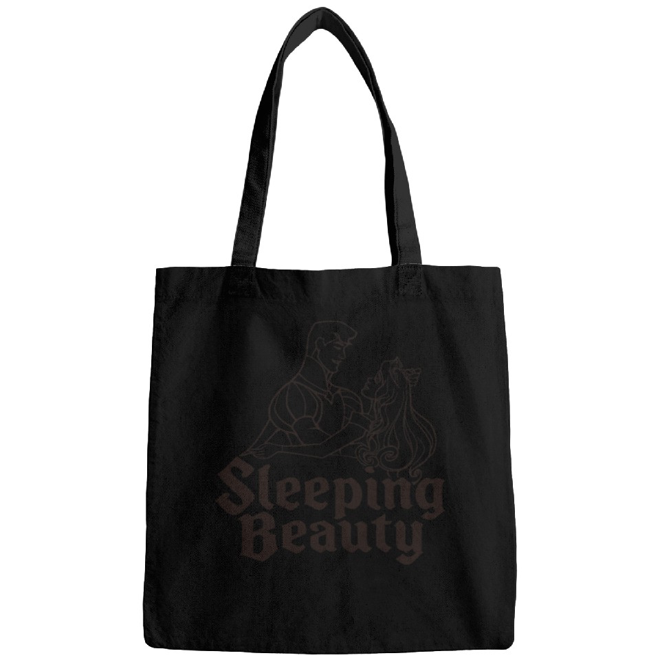 Disney Sleeping Beauty Aurora And Prince Phillip Outline Bags | ID ...