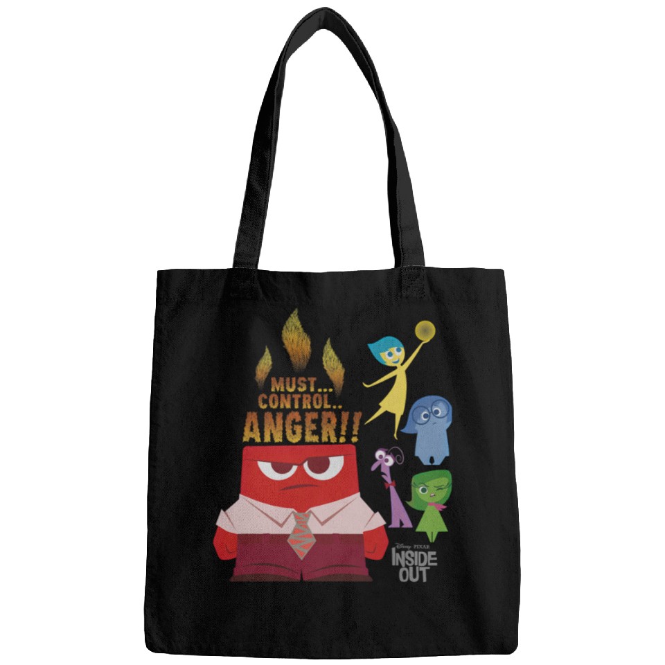Disney Pixar Inside Out Must Control Anger!! Bags | ID 21797469 by ...