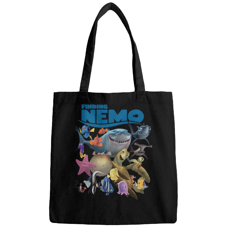 Disney Pixar Finding Nemo Iconic Characters Group Shot Logo Bags | ID ...