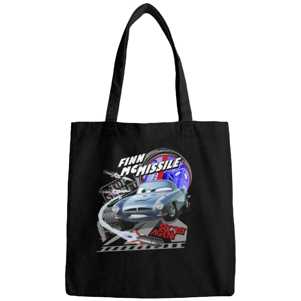 Disney Pixar Cars 2 Finn McMissile Secret Agent Poster Bags | ID ...
