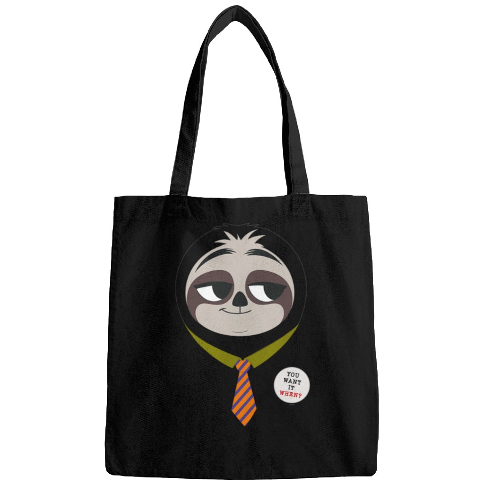 Disney Zootopia Flash the Sloth Face Bags | ID 21928006 by Chris ...