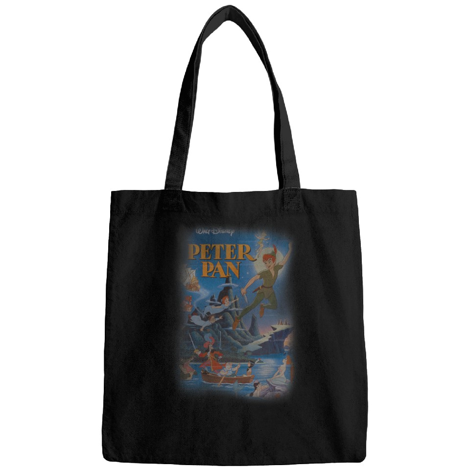 Disney Peter Pan Main Characters Never Land Poster Bags | ID 21935126 ...