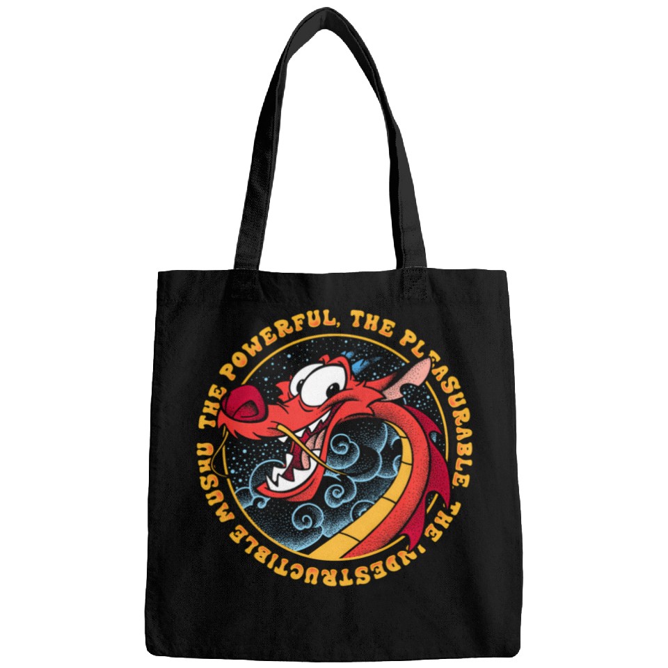 Disney Mulan The All Powerful Mushu Bags | ID 22258182 by Gavin Walsh ...