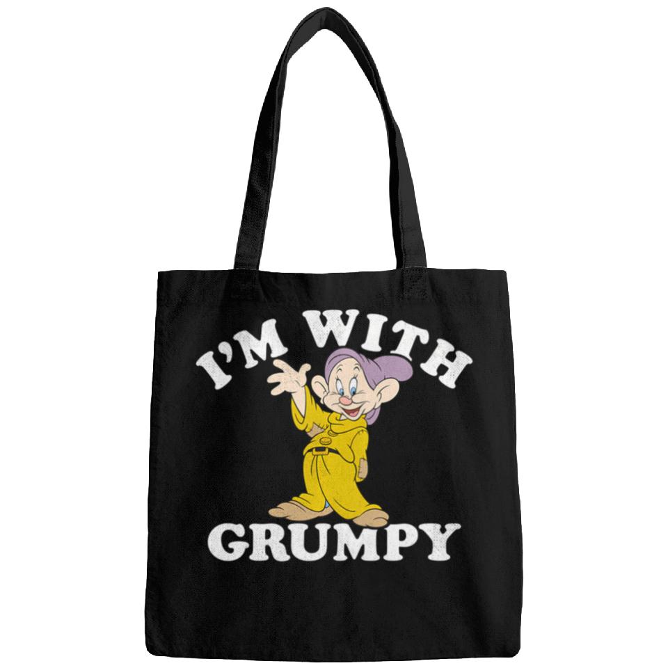 Disney Snow White The Seven Dwarfs Dopey I'M With Grumpy Bags | ID ...