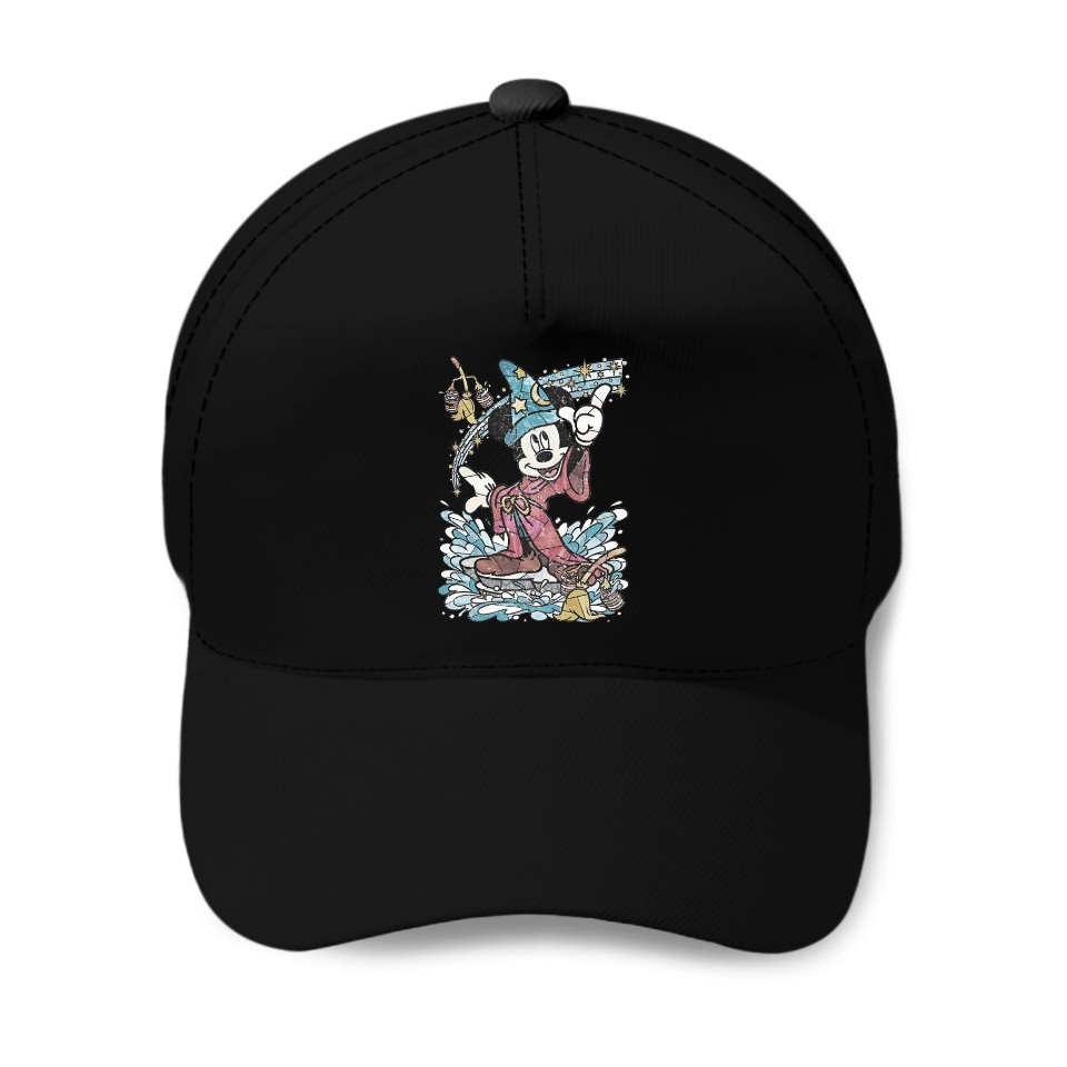 Disney Fantasia Sorcerer Color Baseball Caps, Mickey Mouse Magic Wizard ...