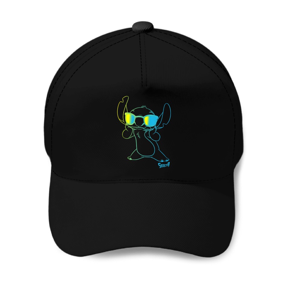 Disney Lilo Stitch Cool Stitch Neon Outline Chest Portrait Gifts ...