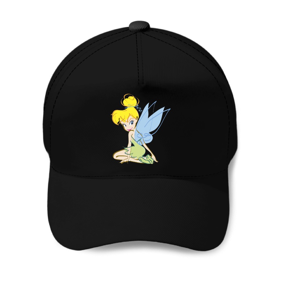 Tinkerbell Hat, Tinkerbell Embroidered Hat, Disney Hat, Peter Pan | ID ...