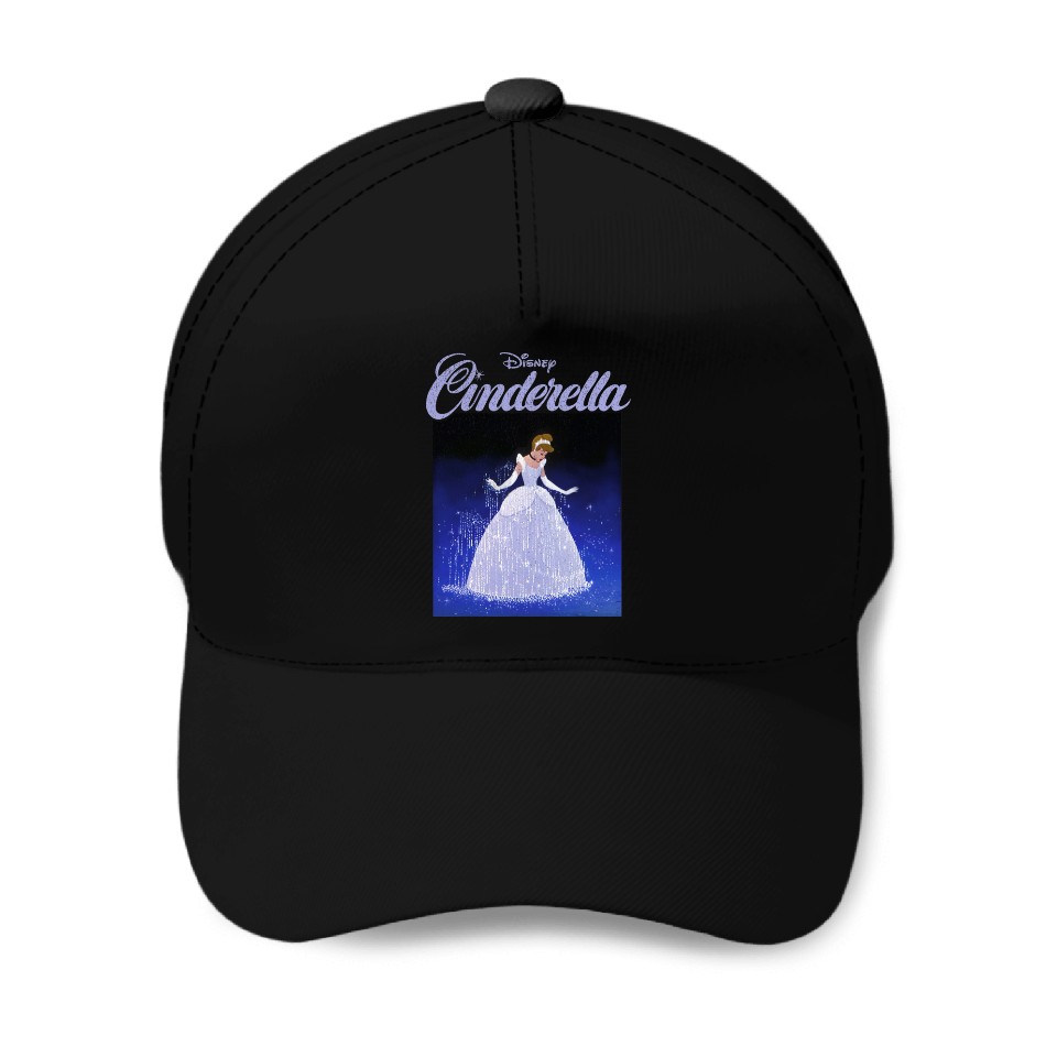 Disney Cinde 70th Anniversary Cinde Dress Poster Baseball Caps | ID ...