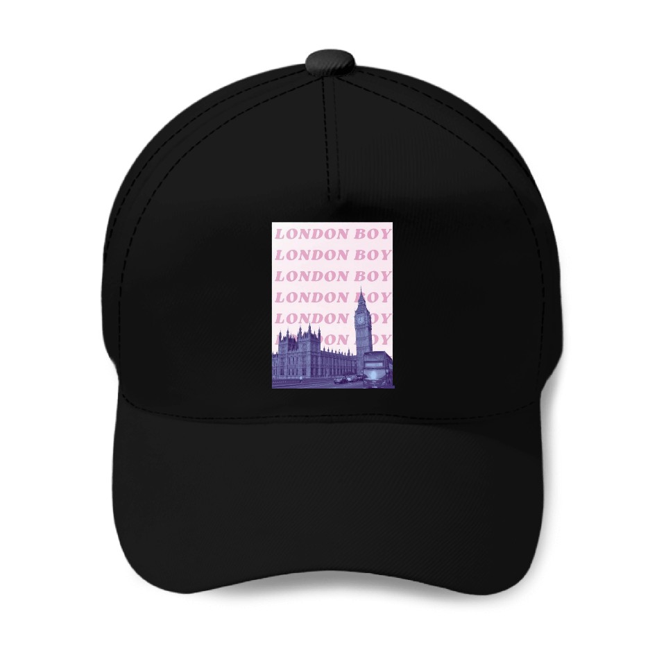 London boy Taylor Baseball Caps | ID 23151182 by Chris Butler | Printblur