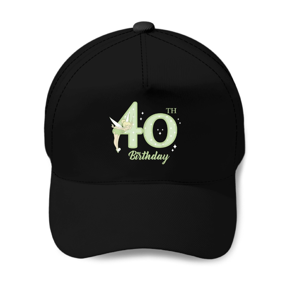 Disney Peter Pan 40th Birthday Tinkerbell Portra Baseball Caps | ID ...