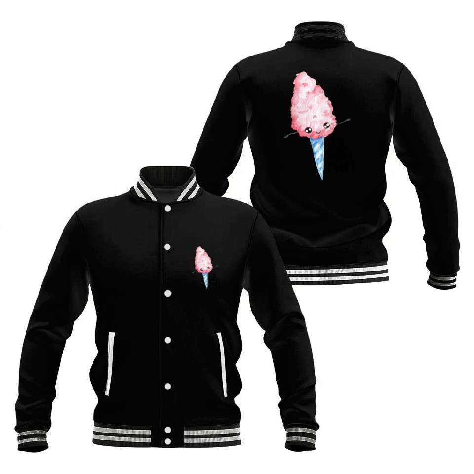 Cute cotton candy sweets watercolour Baseball Jackets | ID 91957911 by ...
