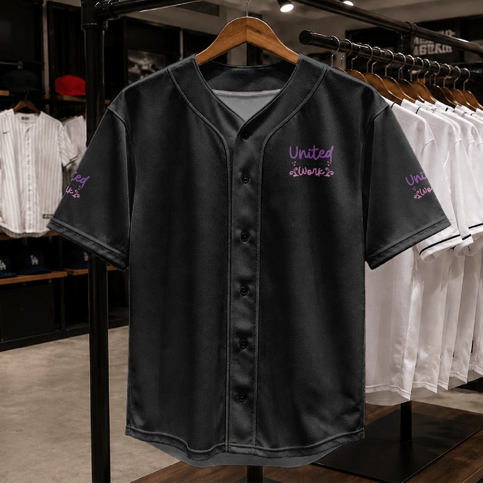 Coworker Unity Office Work Family Employee Baseball Jerseys | ID ...