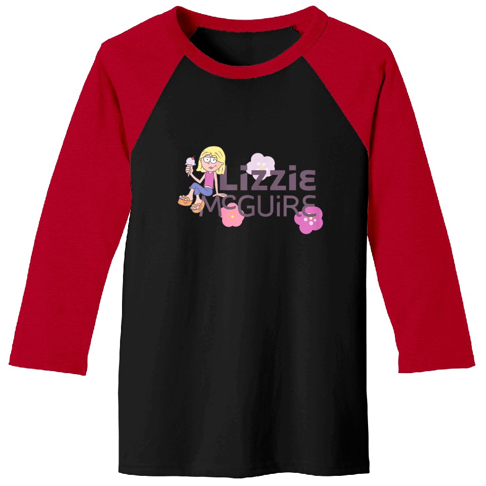 Disney Lizzy Mcguire Iconic Classic Lizzie Big Chest Logo V2 Baseball ...