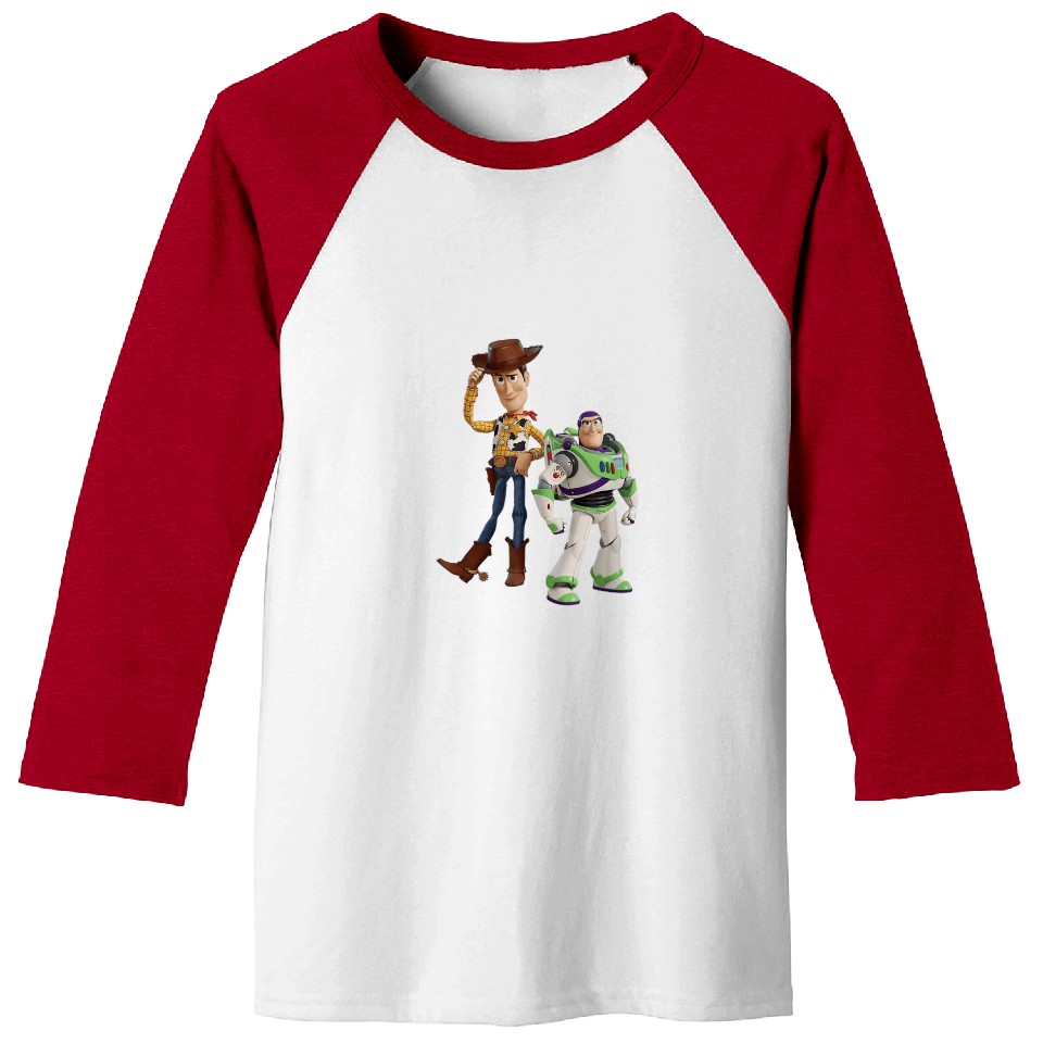 Disney Pixar Toy Story 4 Woody and Buzz Lightyea Baseball Tees | ID ...