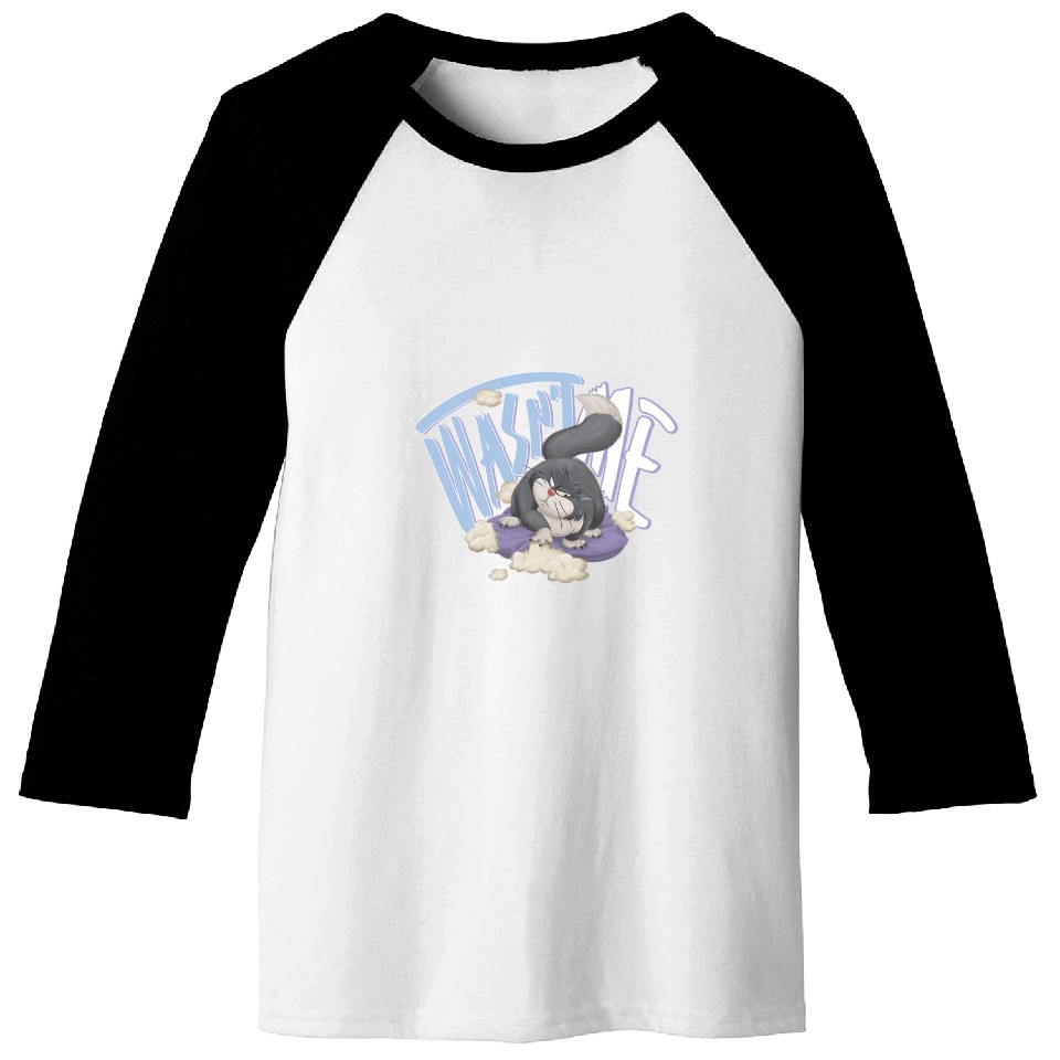 Disney Villains Lucifer Being Messy Wasn't Me Big Chest Logo Baseball ...