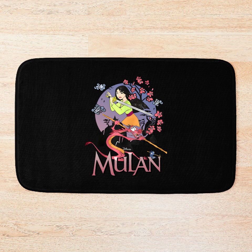 Disney Princess Mulan Bath Mats, Disney Bath Mats, Mulan Princess Bath ...