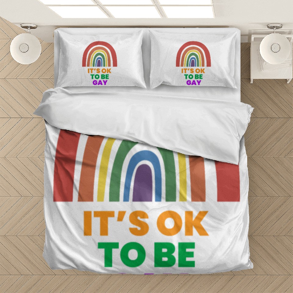 It's OK to Be Gay Equality Human Rights LGBT Bedding Sets | ID 60646093 ...