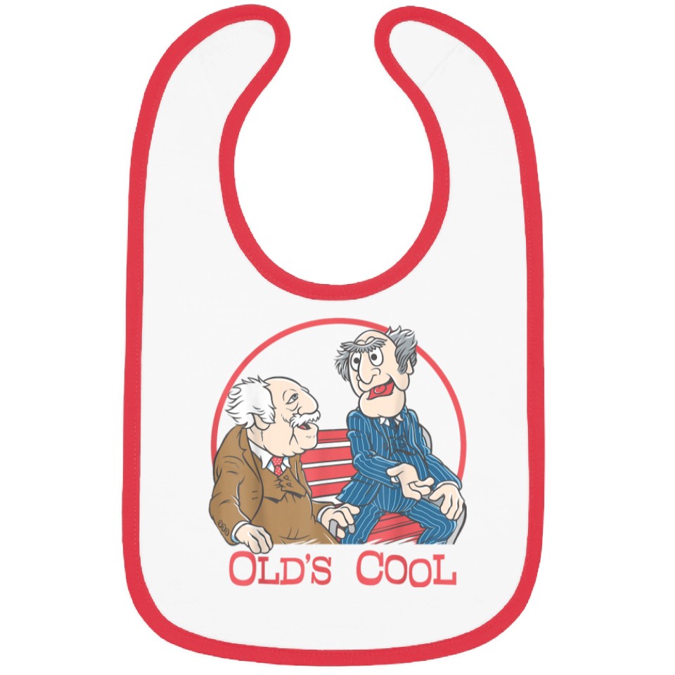 White/Red One Size Disney The Muppets Statler And Waldorf Olds Cool Bibs