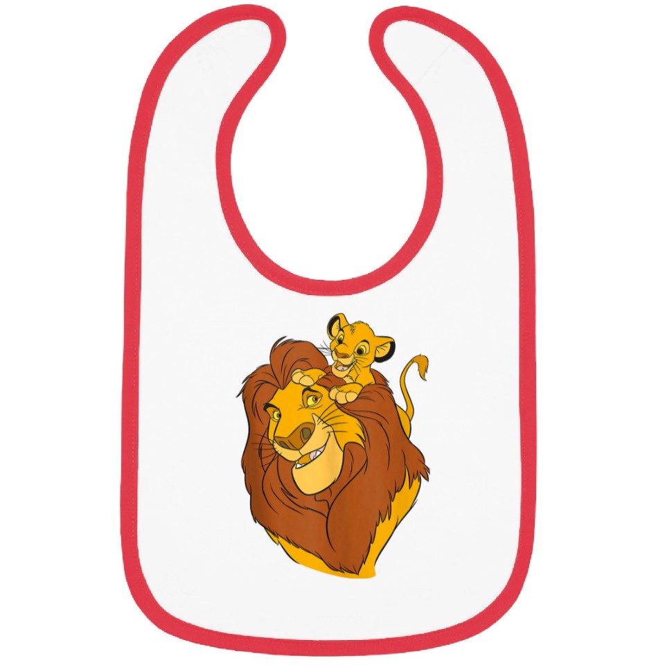Disney The Lion King Simba and Mufasa Father and Son 3524 Bibs | ID ...