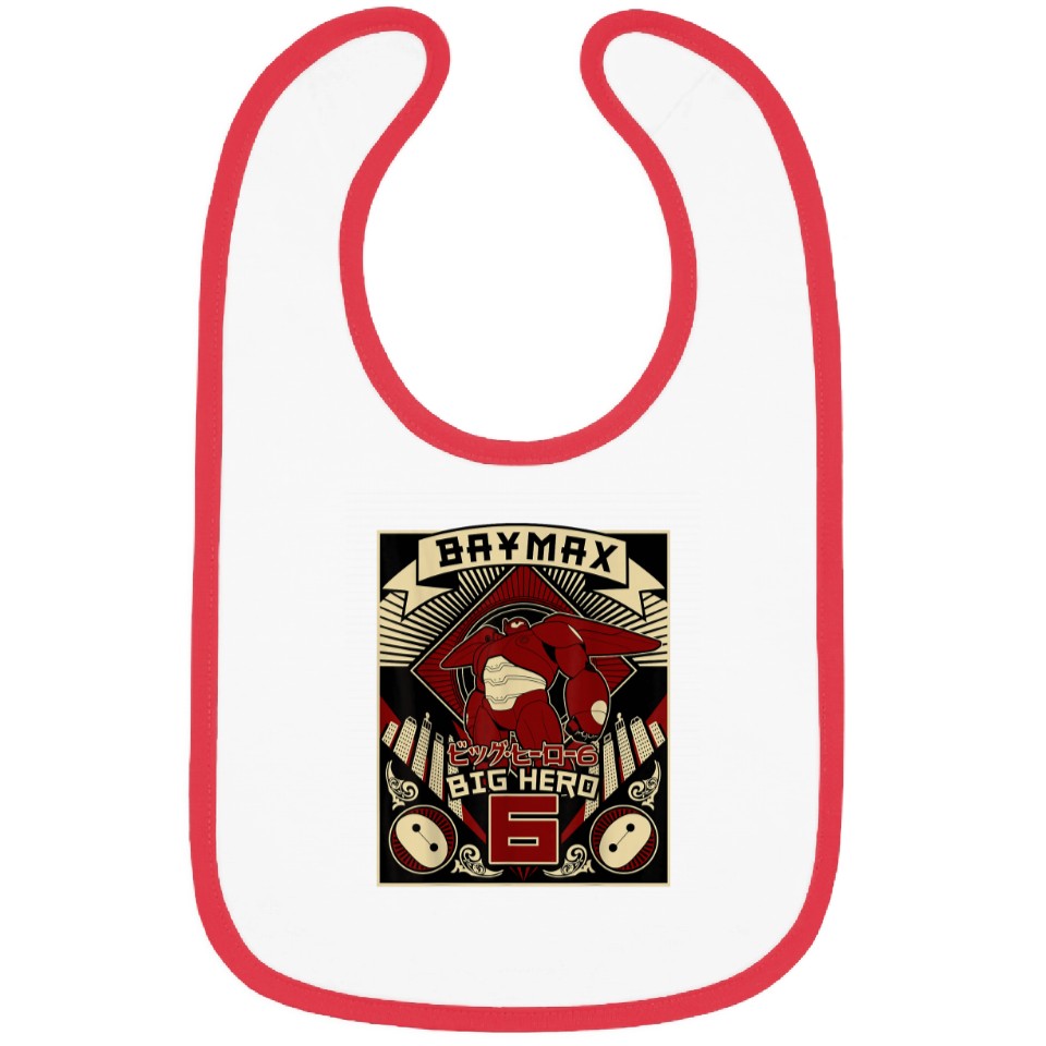 Disney Big Hero 6 Baymax Propaganda Poster Graph Bibs | ID 21047731 by ...