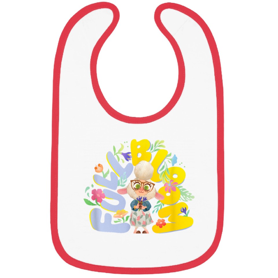 Disneyss Zootopia Full Bloom Bellwether Cute Springs Portrait Bibs | ID ...