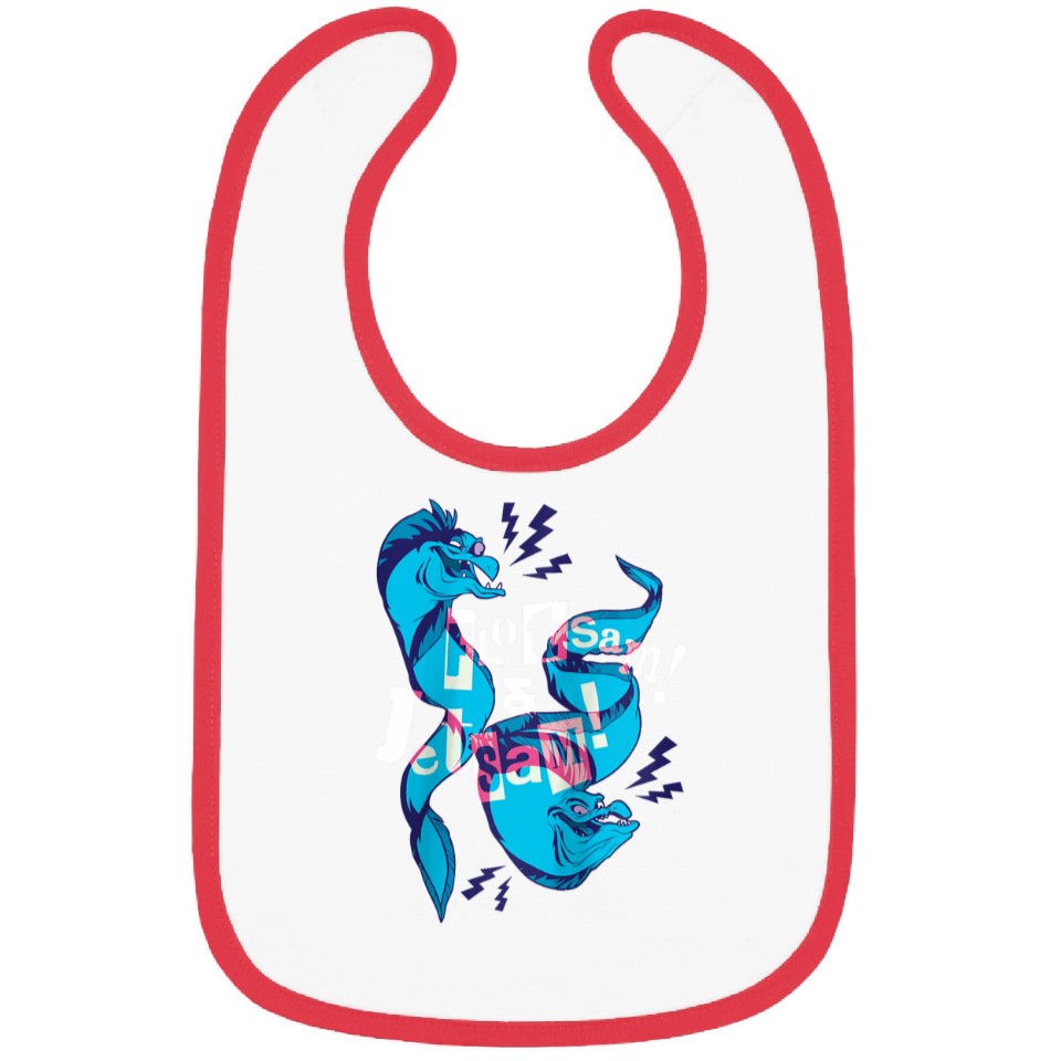 Disneyss The Little Mermaid Flotsam And Jetsam Eels Bibs | ID 21322212 ...