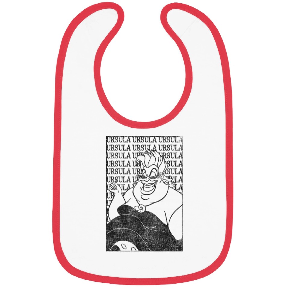 Disneyss Little Mermaid Ursula Card Poster Graphic Bibs | ID 21315961 ...