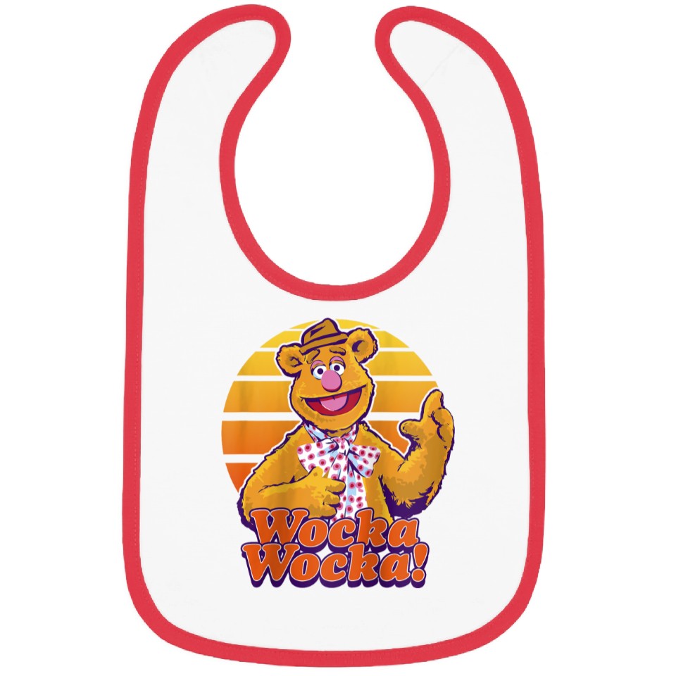 Disney The Muppets Fozzie Bear Wocka Wocka Portrait Bibs | ID 21543905 ...