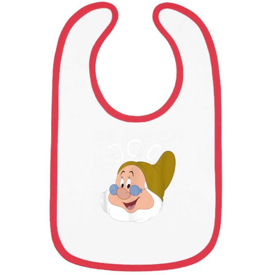 Disney Snow White The Seven Dwarfs Doc Face Bibs | ID 21581170 by Craig ...