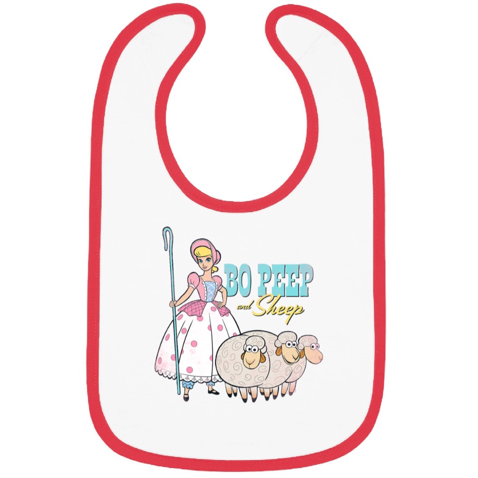 Disney Pixar Toy Story 4 Bo Peep and Sheep Bibs | ID 21730264 by It ...
