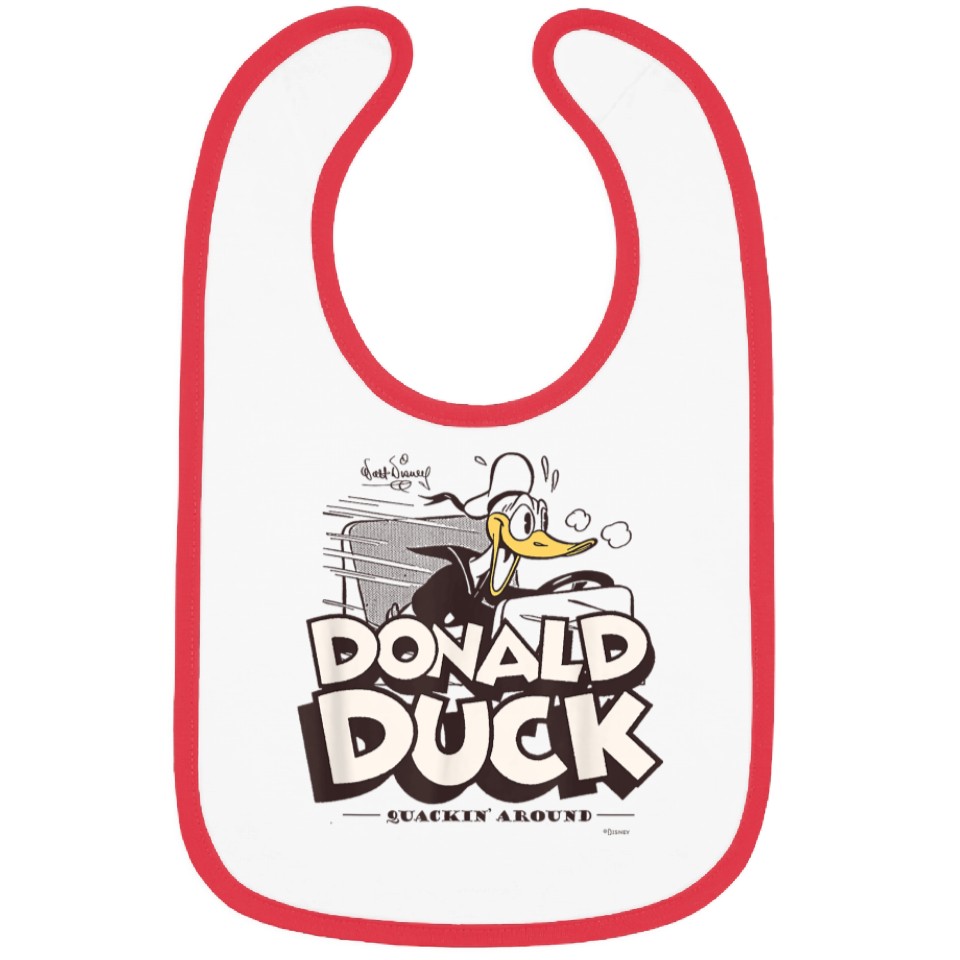 Disney 100 Donald Duck Quackin Around Retro D10 Bibs | ID 21737251 by ...