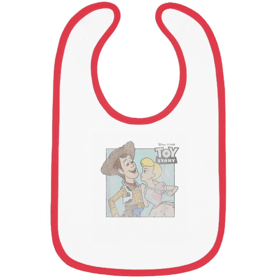 Disney Pixar Toy Story Woody Bo Peep Retro Look Bibs | ID 21838876 by ...