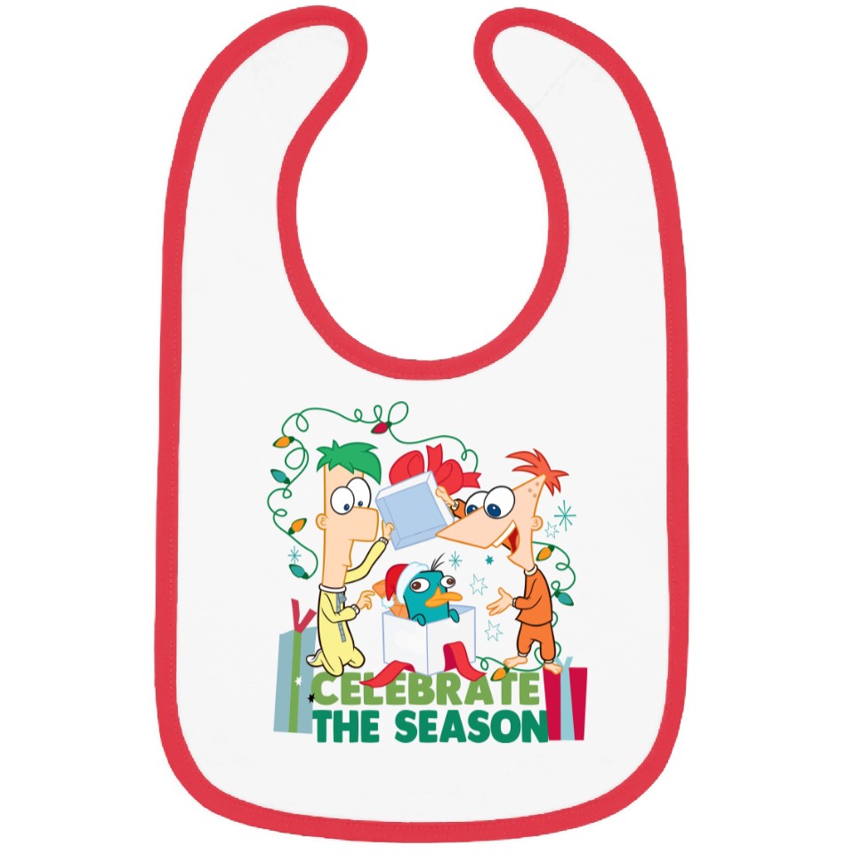 Disney Santa Phineas and Ferb Perry the Platypus Celebrate the Season ...
