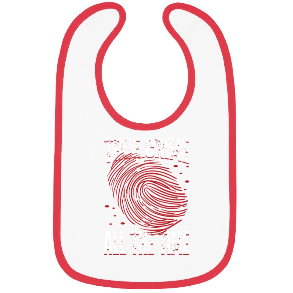 True Crime Murder Spy Crime Interest Gift Idea Bibs | ID 45812176 by ...