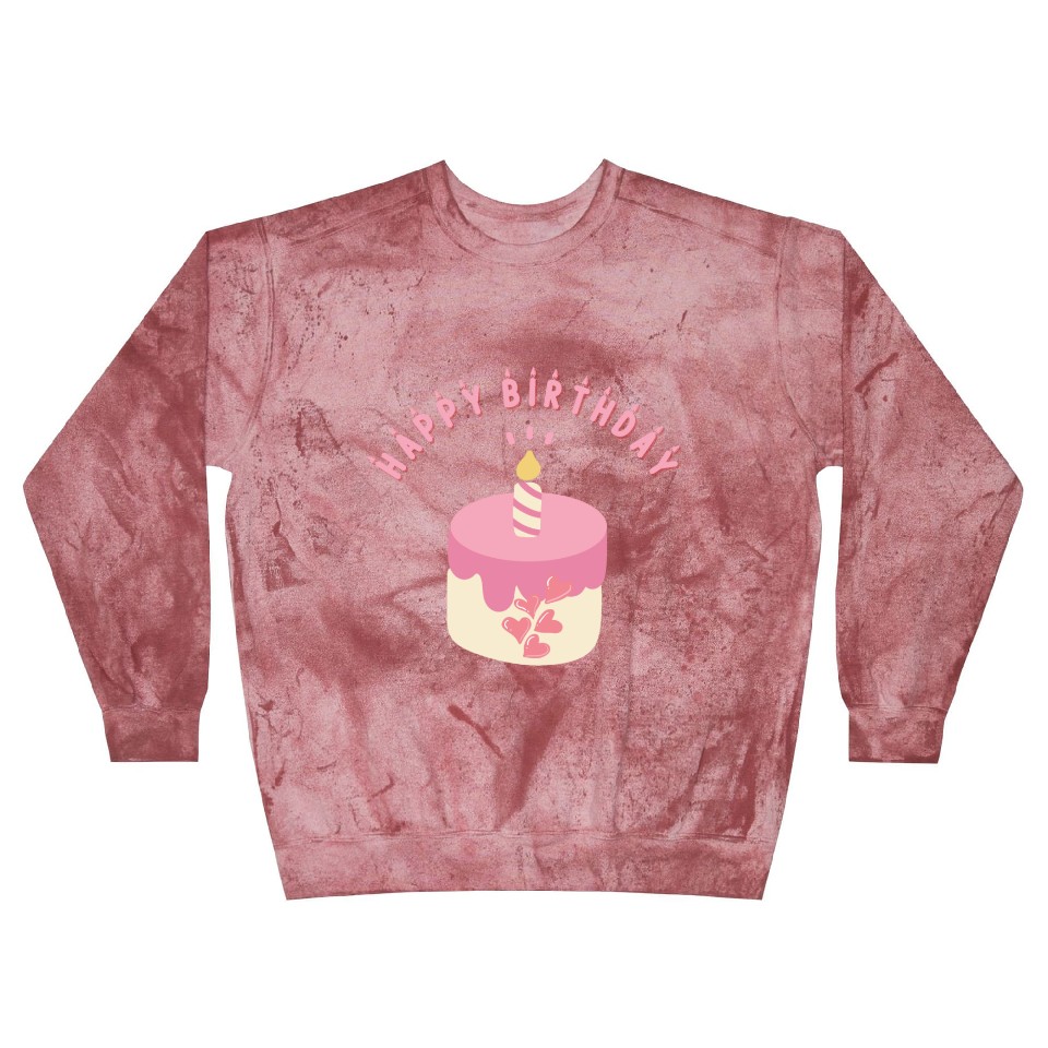 Happy Birthday Cake Design Blast Sweatshirts | ID 91594602 by Camila ...
