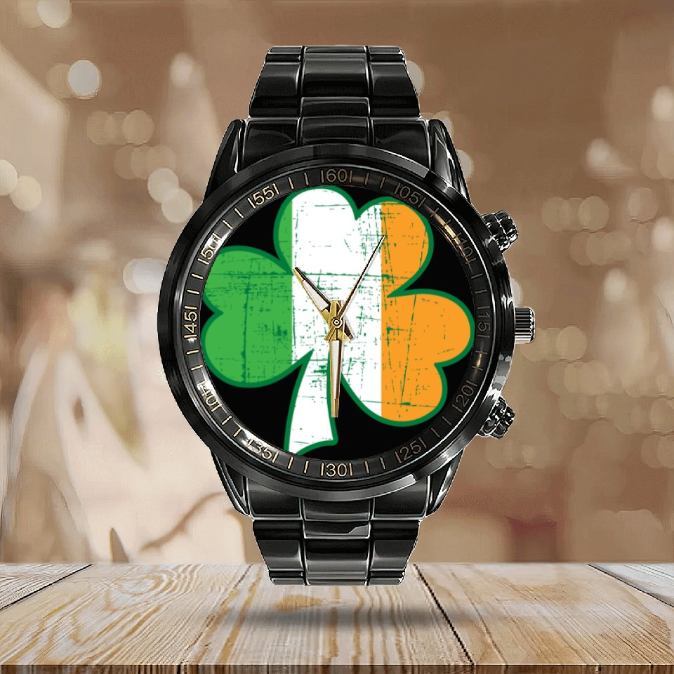 Irish flag Calendar Steel Band Watch | ID 44210366 by Camila Fernandes ...