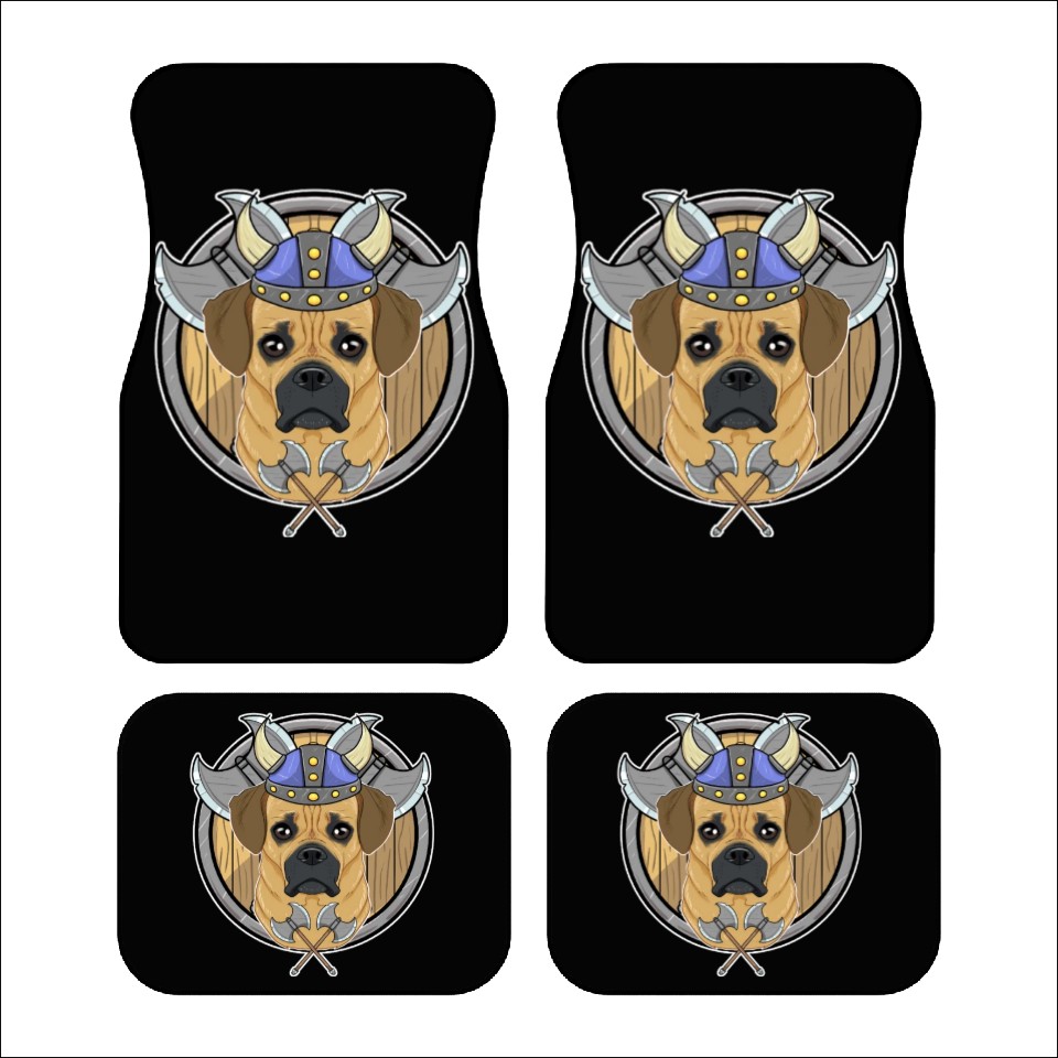 Puggle I Valhalla I Viking Car Mats | ID 53259667 by Camila Fernandes ...