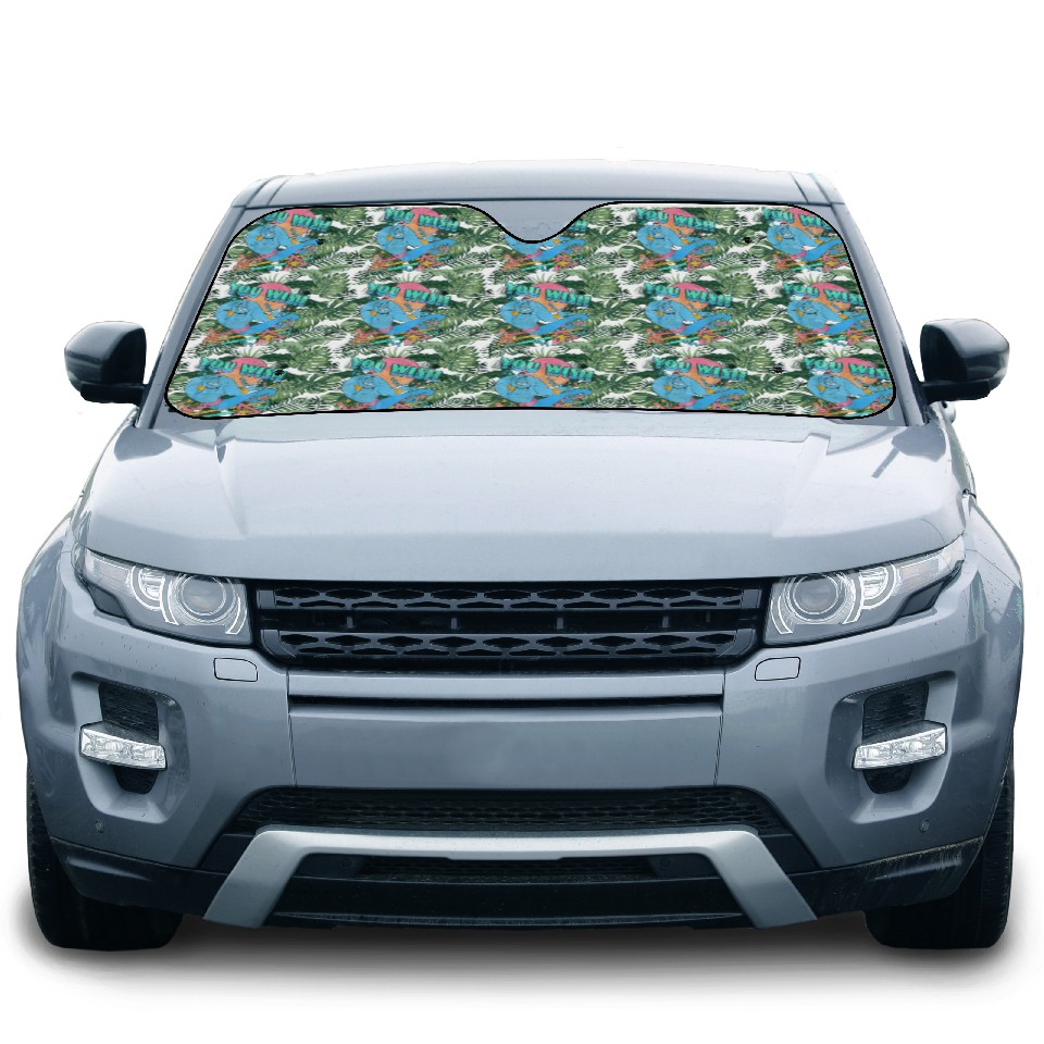 Disneys Princess Genie Abu You Wish Eighties Symbols Car Sun Shades ...
