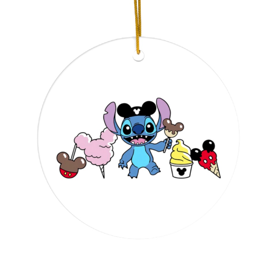 Disney Stitch Snacks Ceramic Ornaments, Disney Stitch Ceramic Ornaments ...